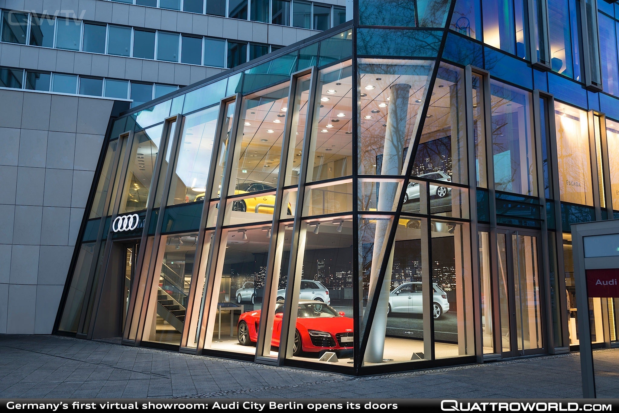 Germany’s first virtual showroom: Audi City Berlin opens its doors ... Germany’s first virtual showroom: Audi City Berlin opens its doors ...